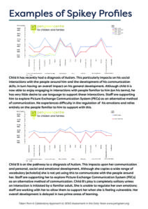 Examples of Spikey Profiles | Pen Green Children's Centre