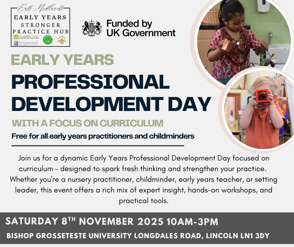 Professional Development Day (Lincolnshire) | Pen Green Children's Centre