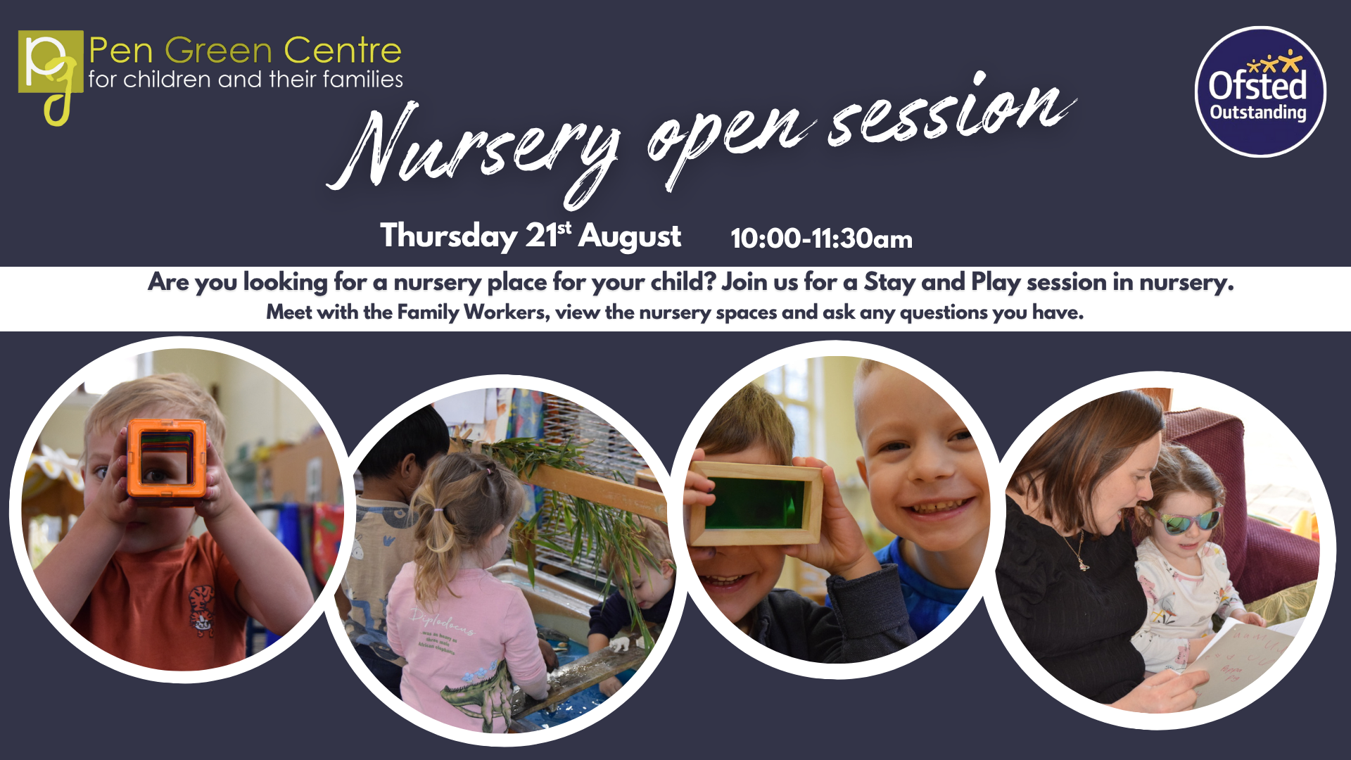 Nursery Open Session | Pen Green Children's Centre