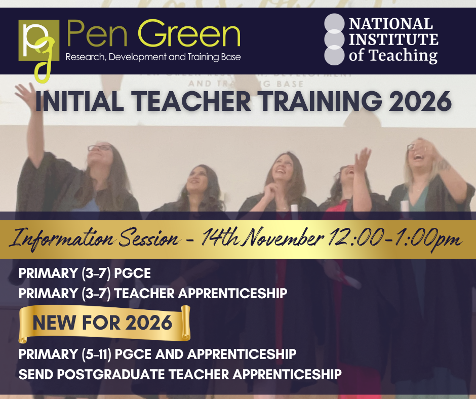 Teacher Training Information Session November | Pen Green Children's Centre